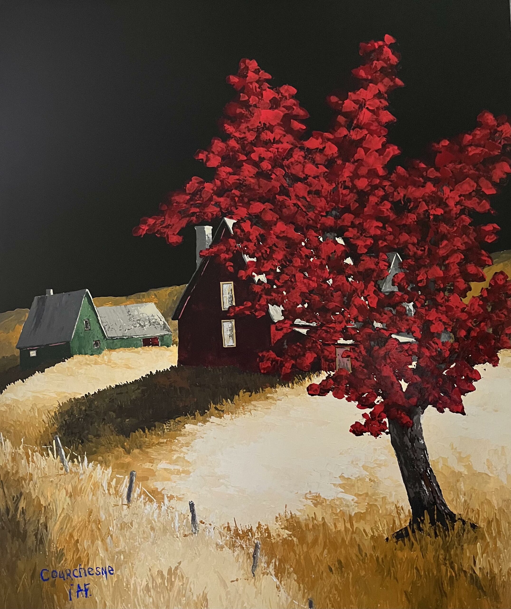 Les paysages | Denis Courchesne - Artiste peintre